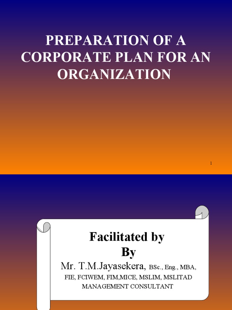 Development of A Corplan - 3 | PDF | Strategic Management | Strategic ...