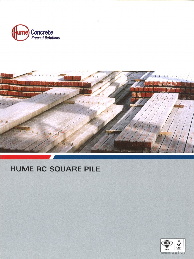 HUME - RC Square Pile | PDF