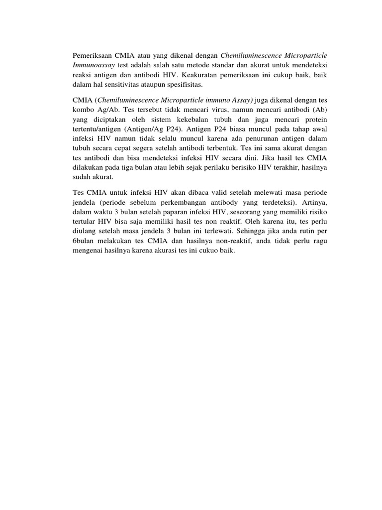 CMIA | PDF