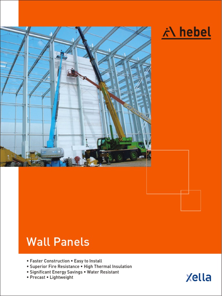 Hebel Wall Panels -V10.7(9) | Precast Concrete | Building