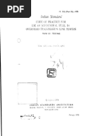 Is 802 Part 1 Sec 1 2016 (Reaffirmed 2021) - Overhead Transmission Line Towers - Ccode of ...