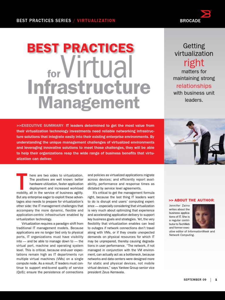 Best Practices For Virtual Infrastructure Management | PDF ...