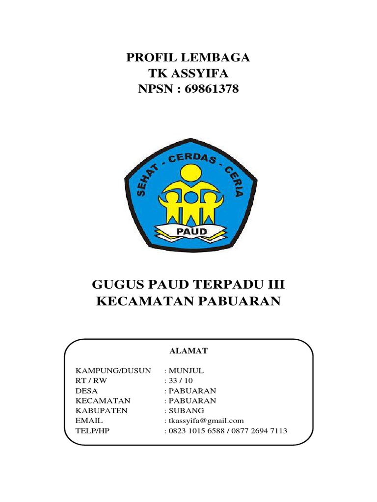 Profil Lembaga | PDF