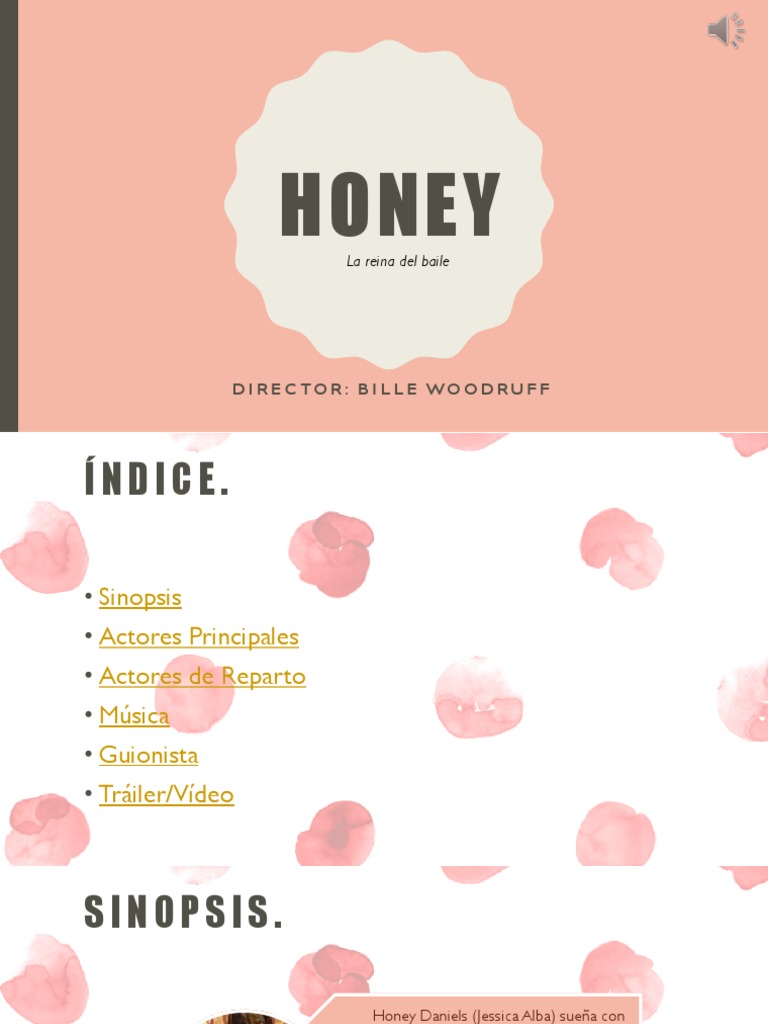 Honey: Sinopsis y Reparto del Film | PDF