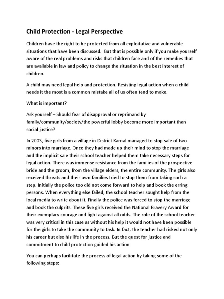 Child Protection | PDF | Dalit | Confidentiality