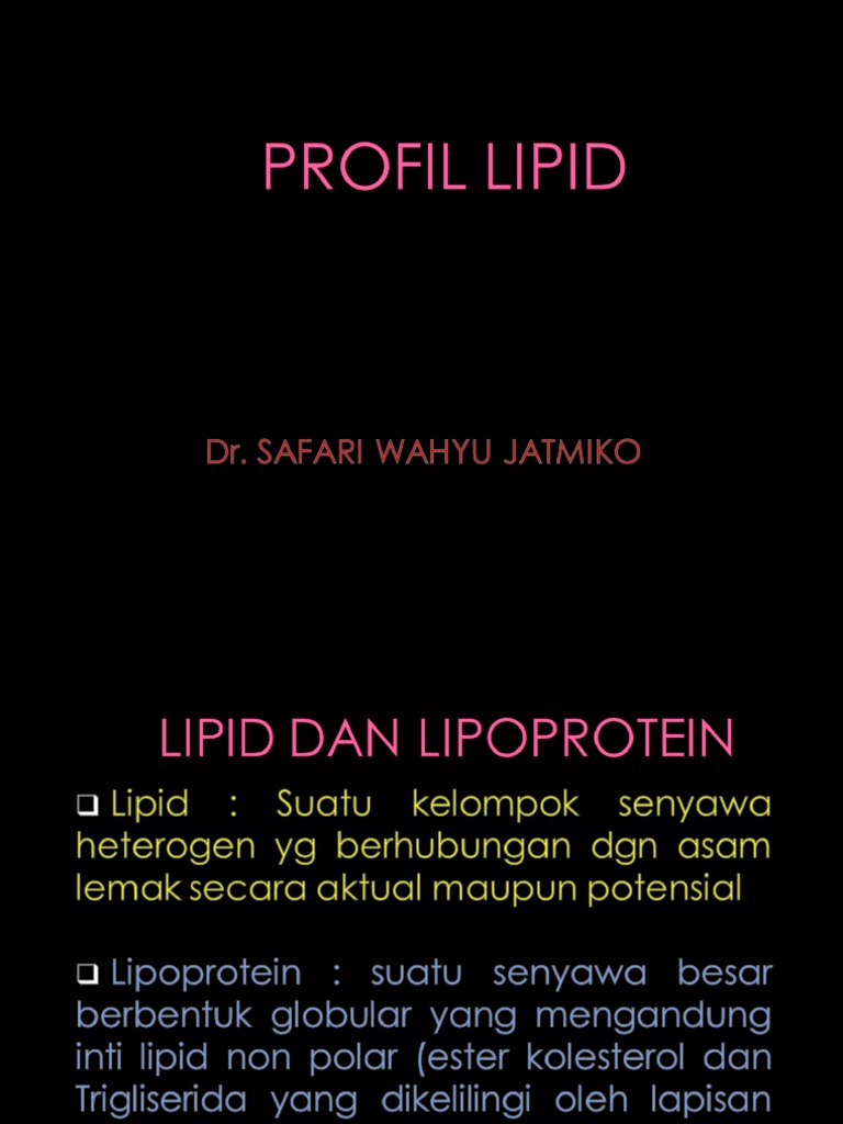 Profil Lipid | PDF