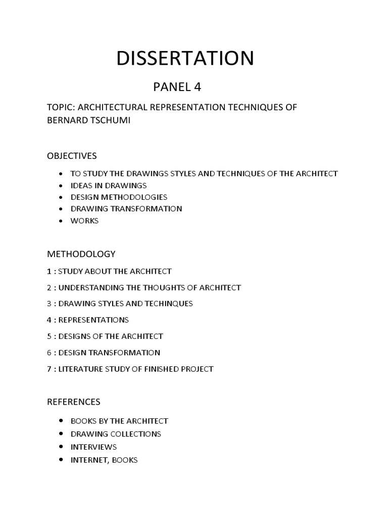 Dissertation: Panel 4 | PDF