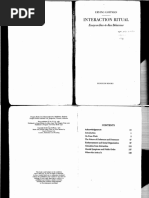 (Sociology) Erving Goffman - On Face-Work - An Analysis of Ritual ...