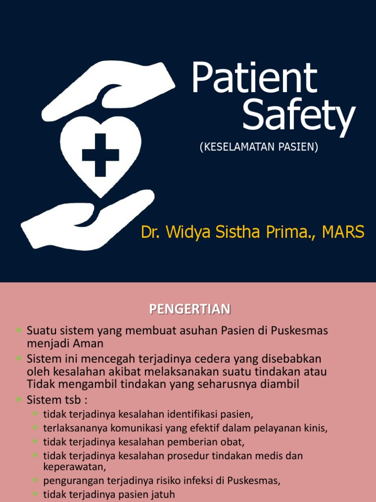 Patient Safety | PDF