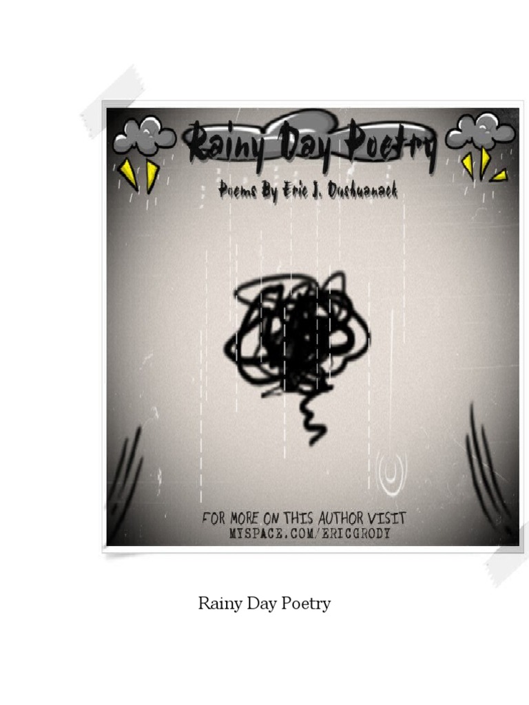 Rainy Day Poetry | PDF | Books