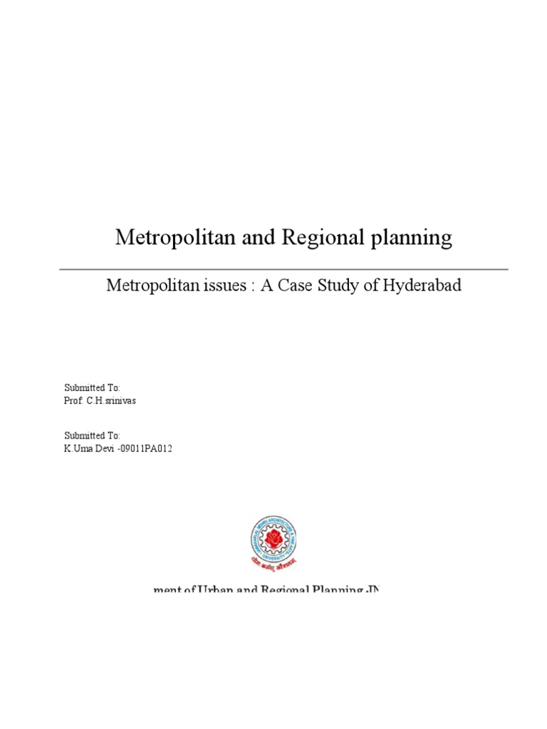 Metropolitan & Regional Planning 2 | PDF | City | Public Transport