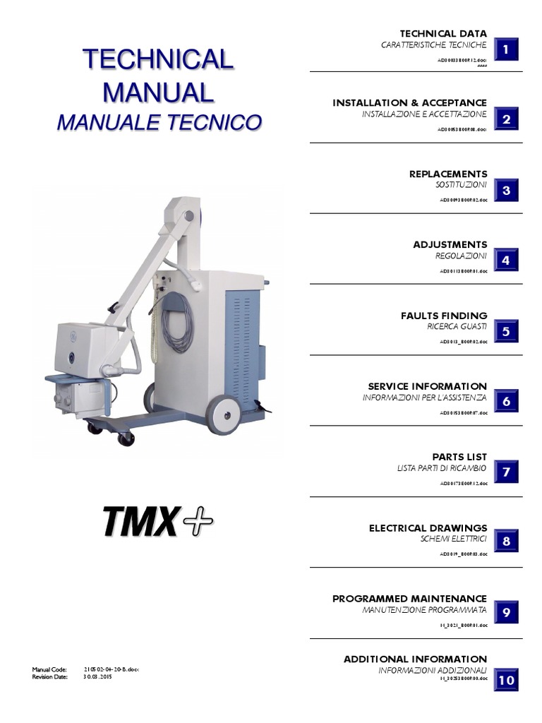 Ge TMX+ | PDF | Dosimetry | Electrical Engineering