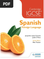 Essential Spanish Phrases for Grade 9 | PDF | Linguistics | Grammar
