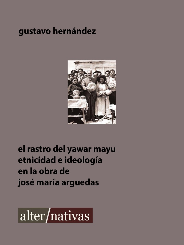 HERNANDEZ Tras El Rastro Yawar Mayu FINAL PDF | PDF | Antropología | Pueblos Indígenas de las ...