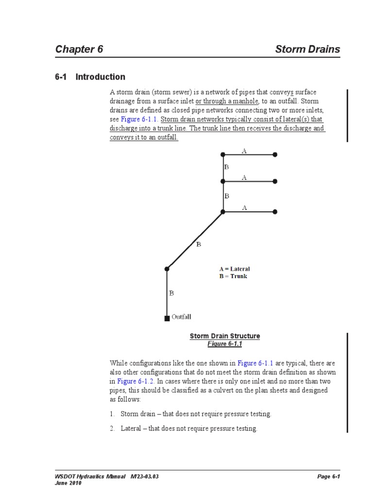Design Water Network For Storm | PDF | Storm Drain | Surface Runoff