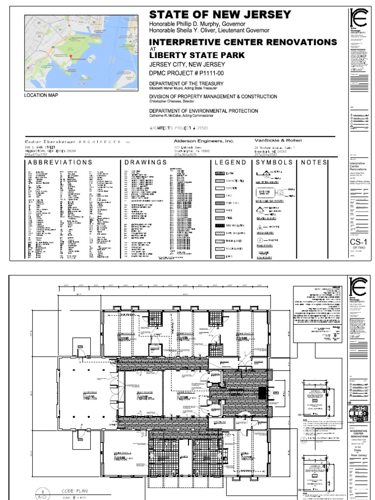 Architectural Drawing Bid Set 02212018 Interpretive Center Plans | PDF