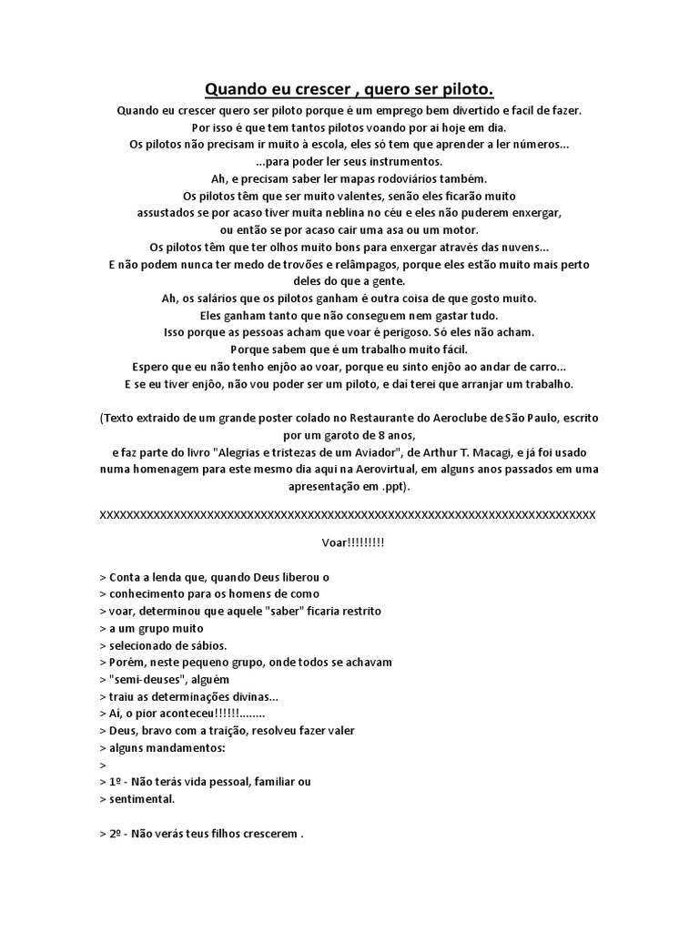 Quando Eu Crescer | PDF