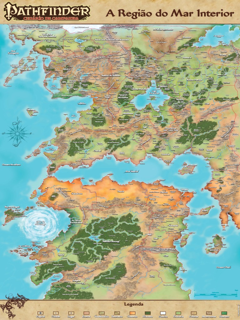 Mapa Do Mar Interior v. 1.0 PDF | PDF