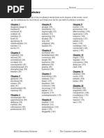 The Outsiders Complete Vocabulary | PDF | Metaphysics Of Mind ...