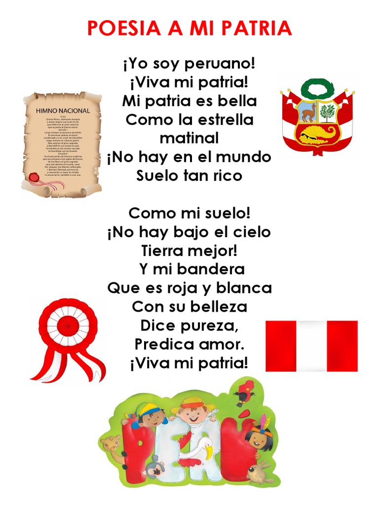 Poesia a Mi Patria