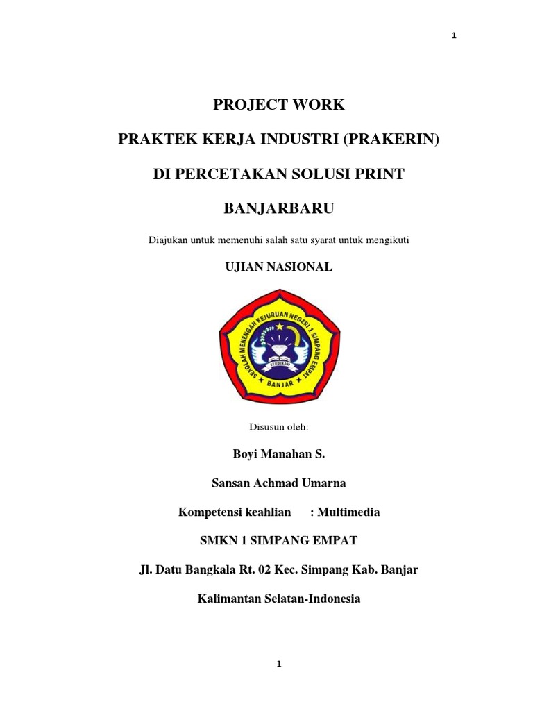Project Work | PDF