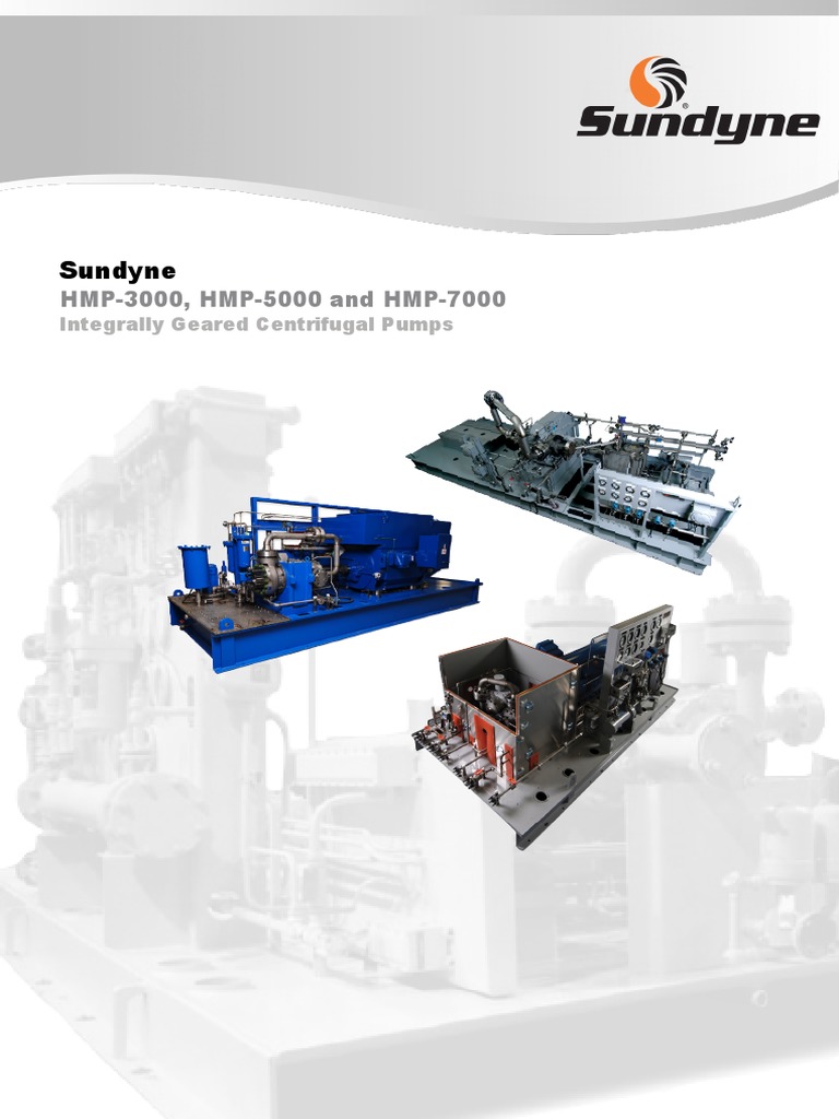 HMP Series Brochure A4 061814 | PDF | Pump | Transmission (Mechanics)