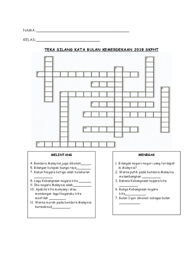Teka Silang Kata 2 | PDF