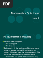 Math Puzzle Game for All Ages | PDF | Teaching Mathematics