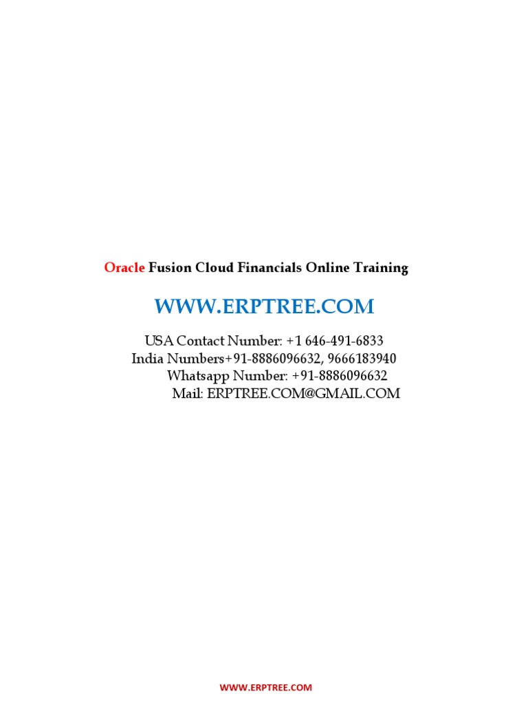 Oracle Fusion Cloud Financials Pdf Accounts Payable Invoice