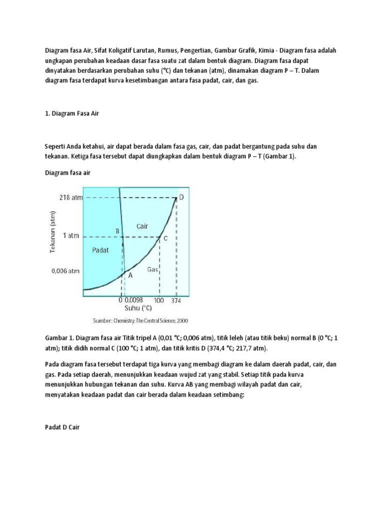 Diagram Fasa Air dan Larutan | PDF | Teknologi & Rekayasa