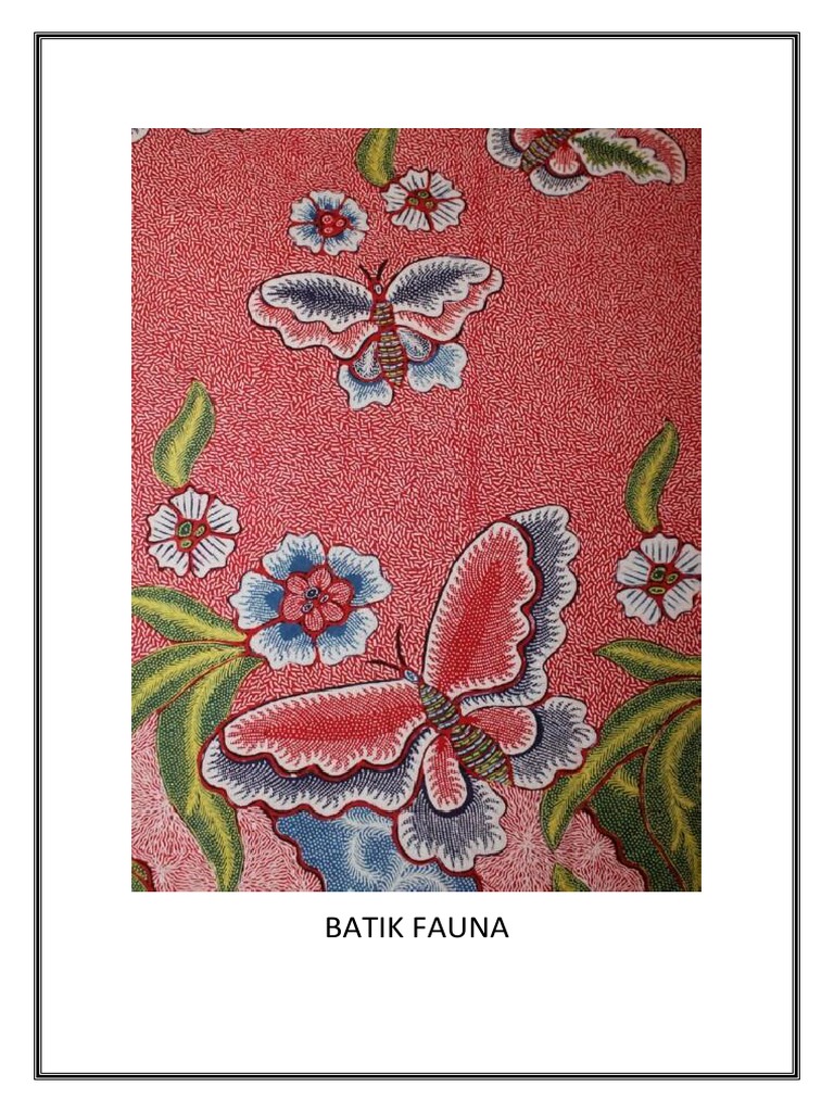 Batik Fauna | PDF