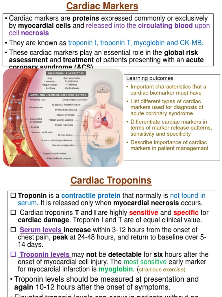 Cardiac Markers-1 (Autosaved) | PDF | Biomarker | Heart