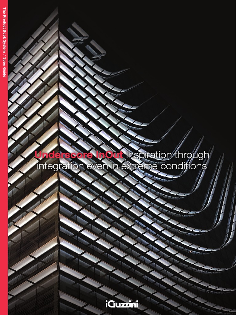 Iguzzini Underscore InOut Product Guide | PDF | Light | Color