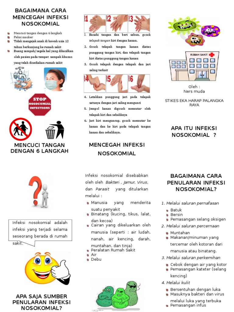 Leaflet Infeksi Nosokomial | PDF
