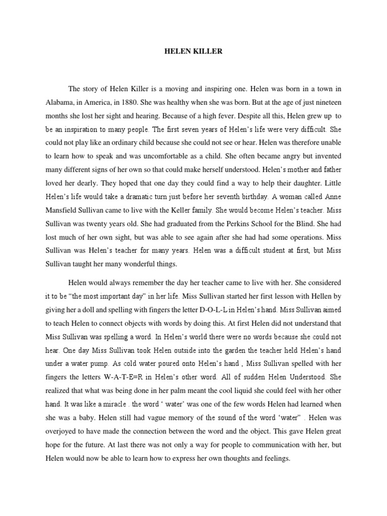 The Inspiring Story of Helen Keller: How She Overcame Deafness and ...
