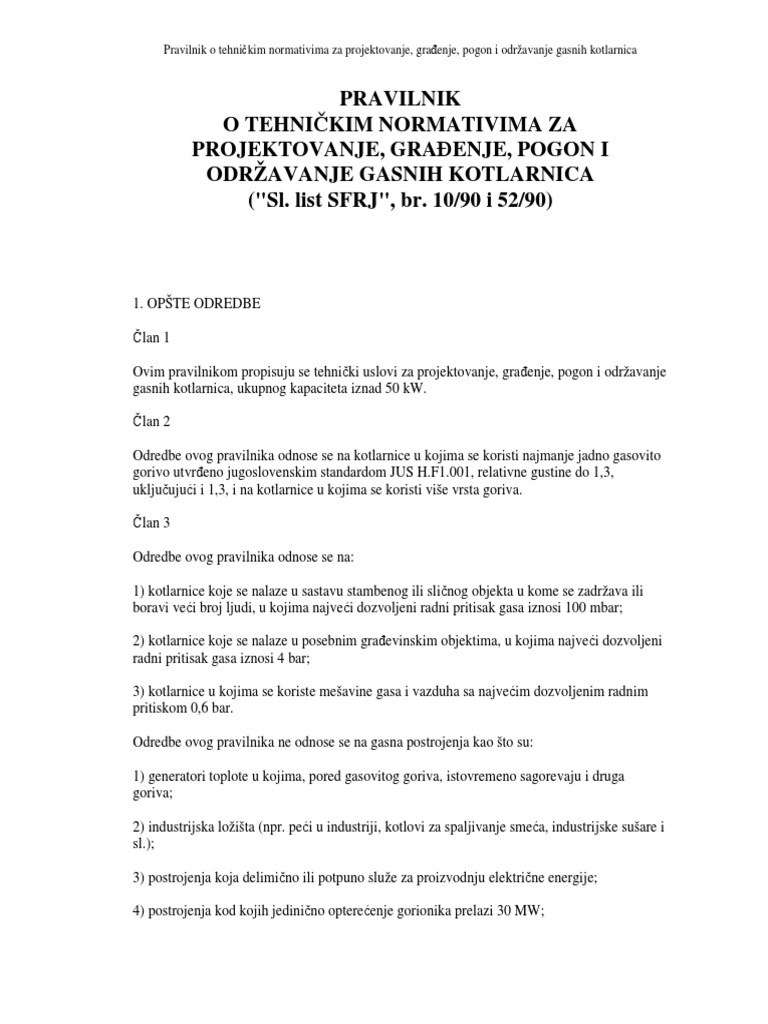 Gasne Kotlarnice PDF | PDF