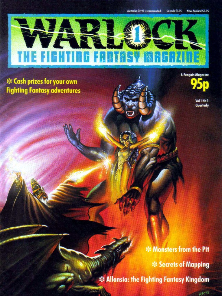 Warlock 01 | PDF | Dungeons & Dragons | Role Playing Games