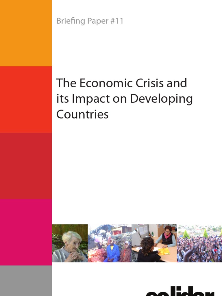 The Economic Crisis and Its Impact On Developing Countries: Briefing ...