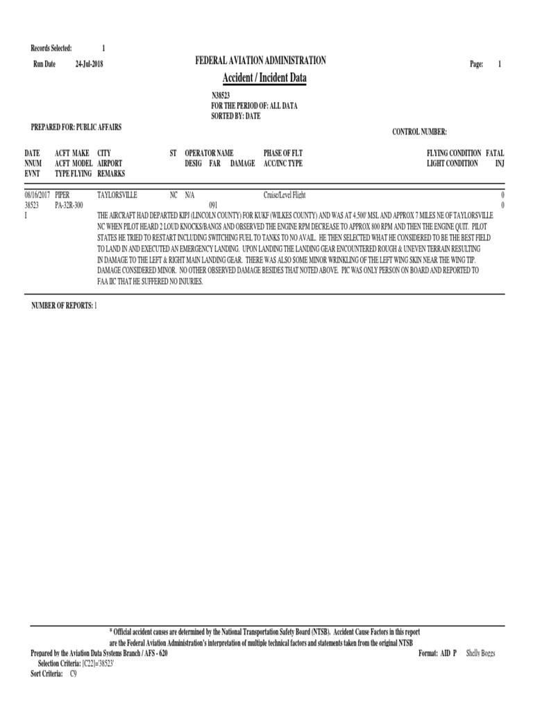 FAA report | Aviation Safety | Aviation
