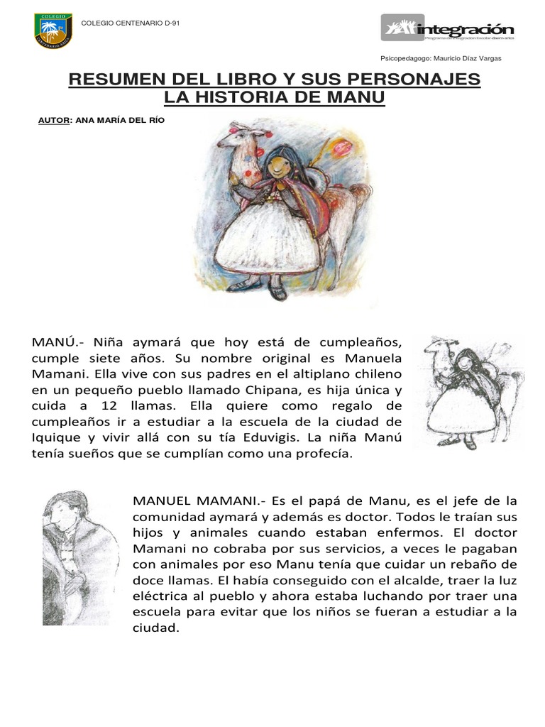 Resumen Del Cuento-LA HISTORIA de MANU | Ocio