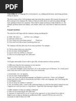 Cambridge C1 Advanced Exam (CAE) Speaking - Example Test One | PDF