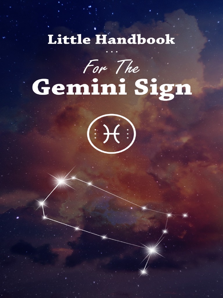 Your Handbook Gemini | PDF | Astrological Sign | Planets In Astrology