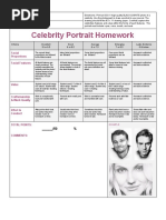Expressive Self Portrait Evaluation Guide | PDF | Hair | Face