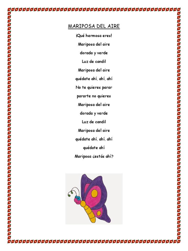 Mariposa Del Aire Pdf Gatos Ocio