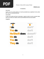 Action Verbs Present Simple Tense Word Search | PDF | Syntax | Language ...