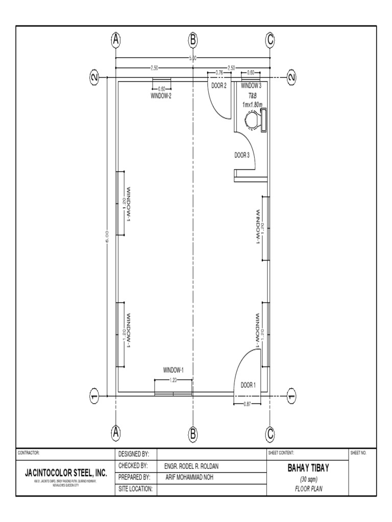 Jacintocolor Steel, Inc.: Window 3 Door 2 Window-2 | PDF