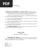 Affidavit of Nearest Kin | PDF