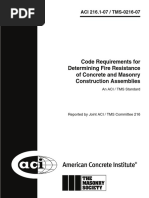 Aci 216.1-14 | PDF | Concrete | Occupational Safety And Health