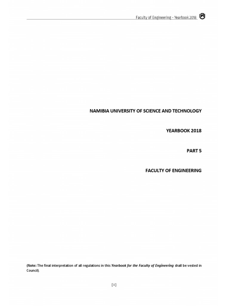 NUST Engineering Yearbook 2018 | PDF | University And College Admission ...