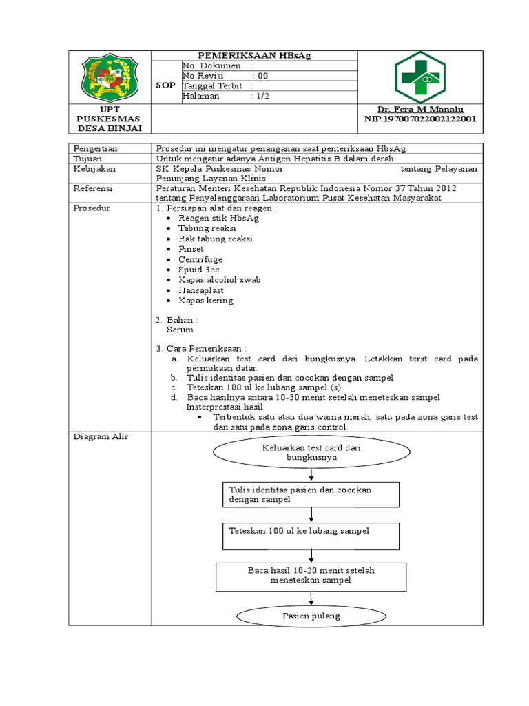 Nilai Normal HBsAg Reaktif | PDF | Pengembangan Diri | Kesehatan Holistik